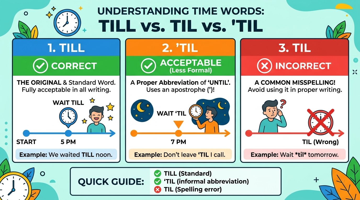 Till or Til (2026): Which One Should You Use?