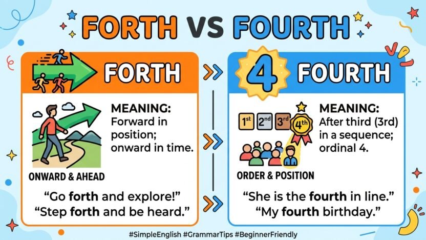 Forth or Fourth (2026): Simple Guide to the Difference