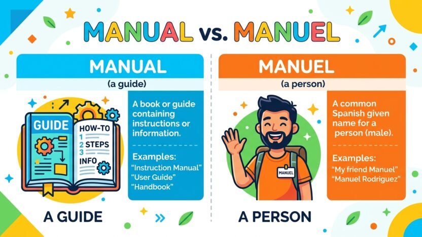 Manuel or Manual (2026): Easy Guide to Understand the Difference